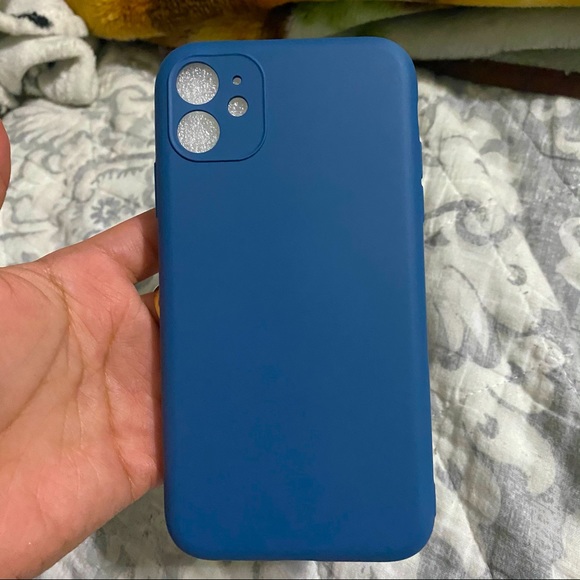 Other | Iphone 11 Blue Rubber Phone Case | Poshmark